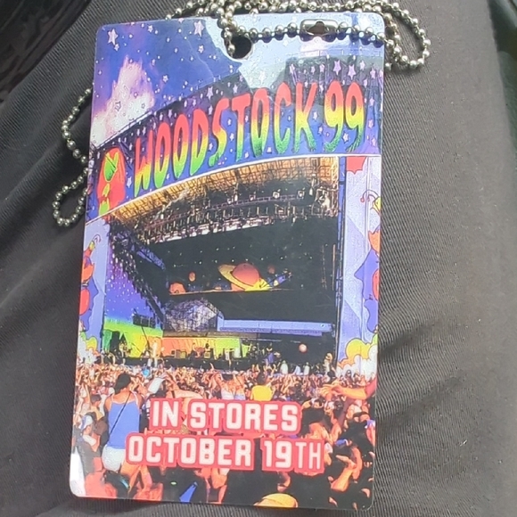 Other | Woodstock 99 Commemorative Dog Tag | Poshmark